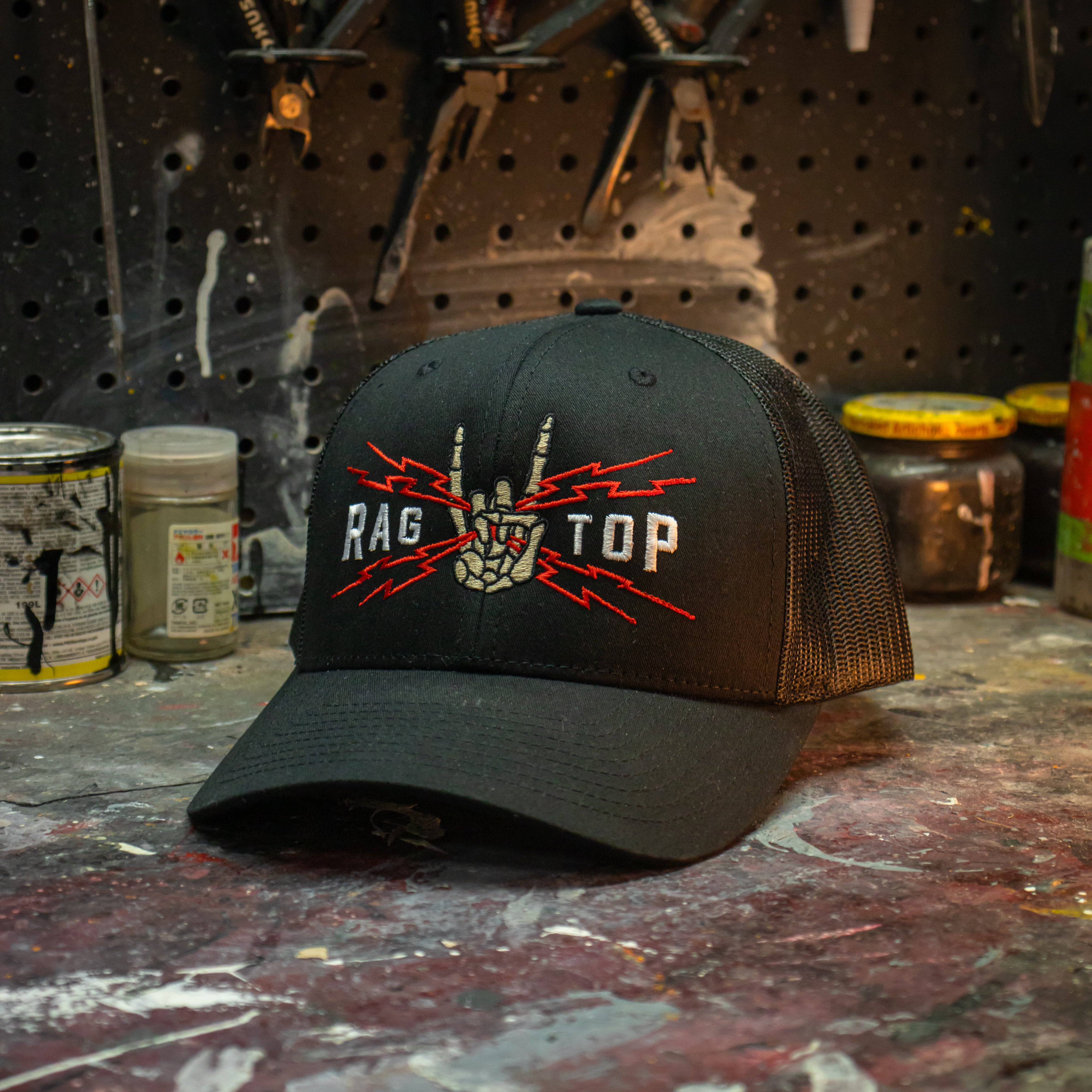 Heavy Metal Snapback – RagTop Fire