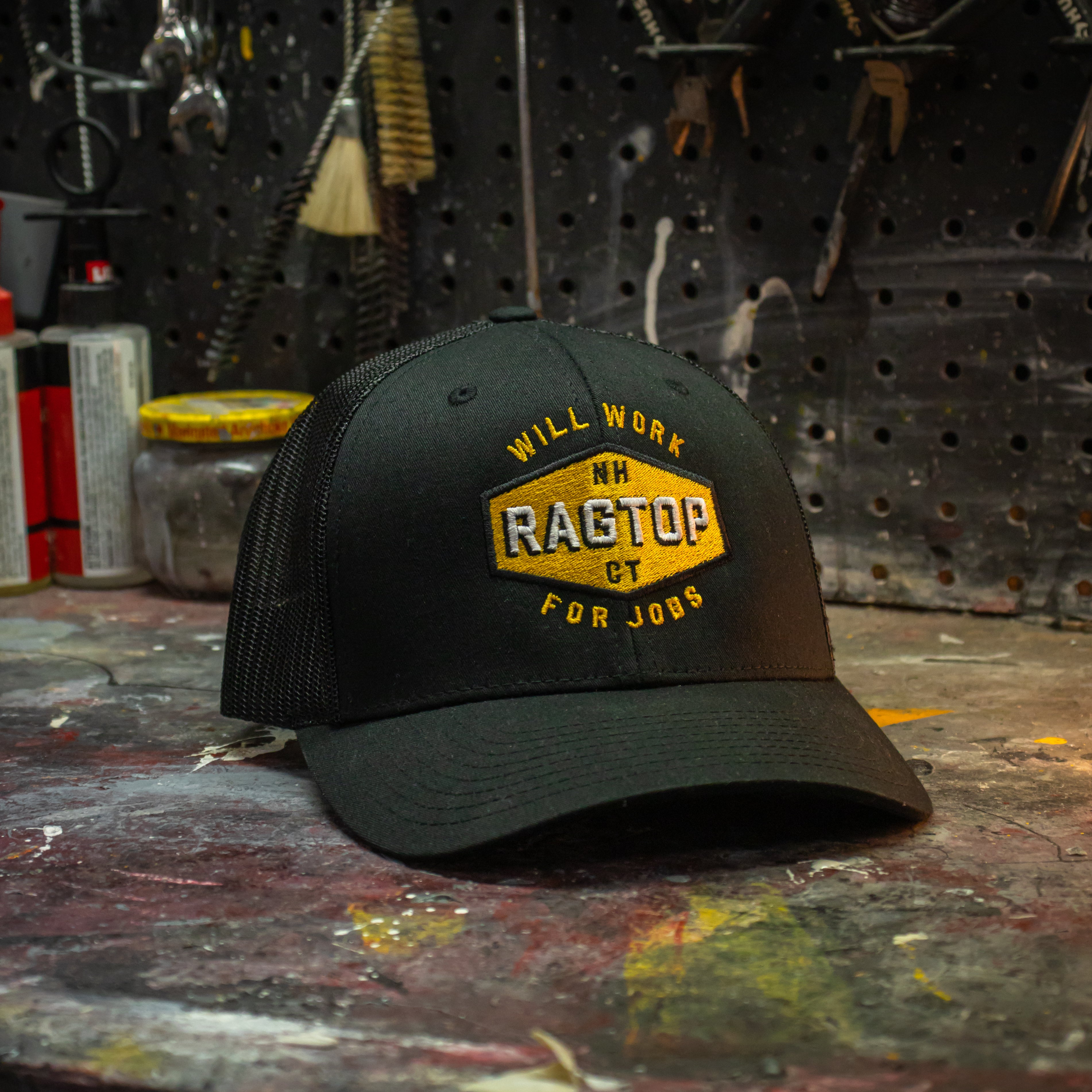 Will Work For Jobs Snapback – RagTop Fire