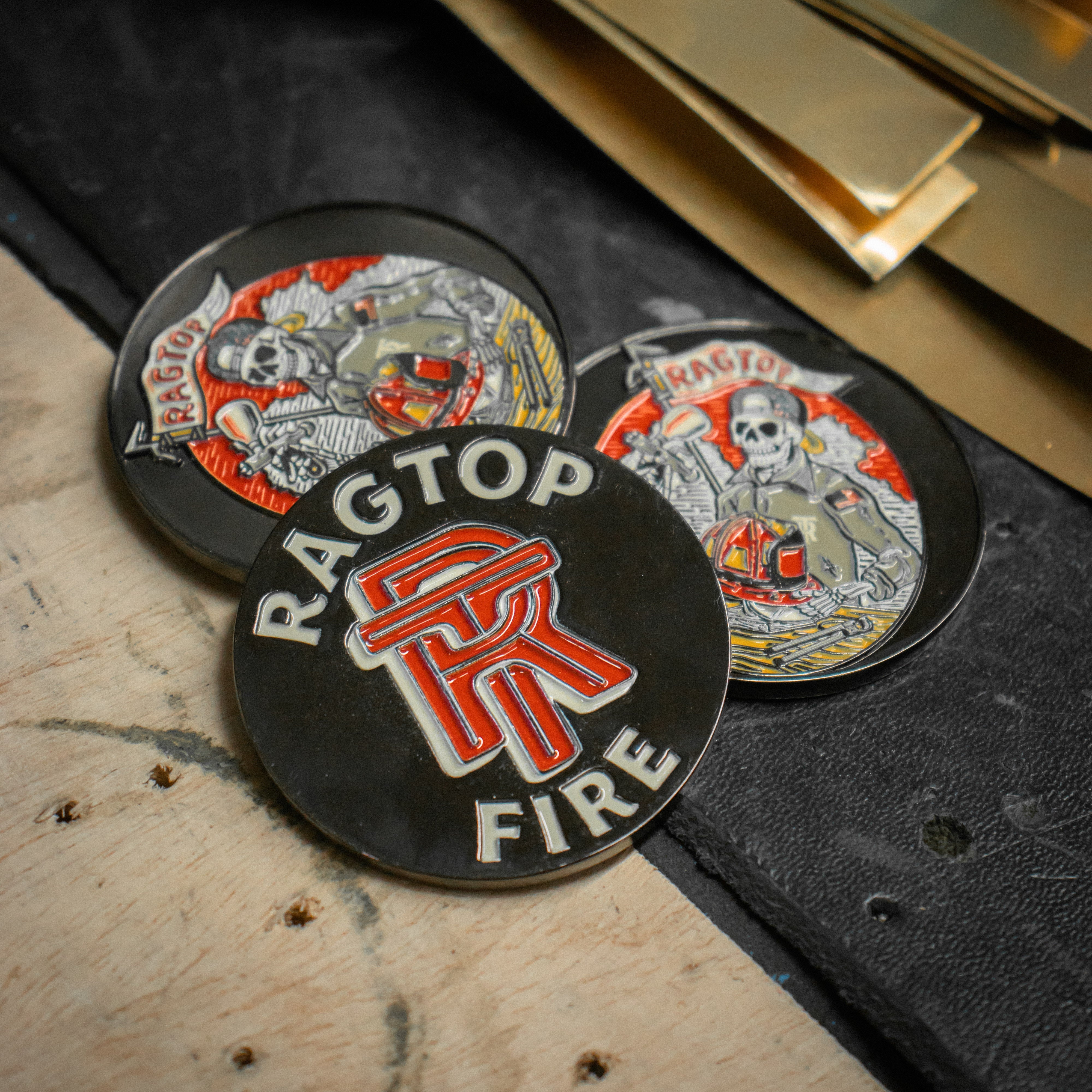 RagTop | Challenge Coins – RagTop Fire
