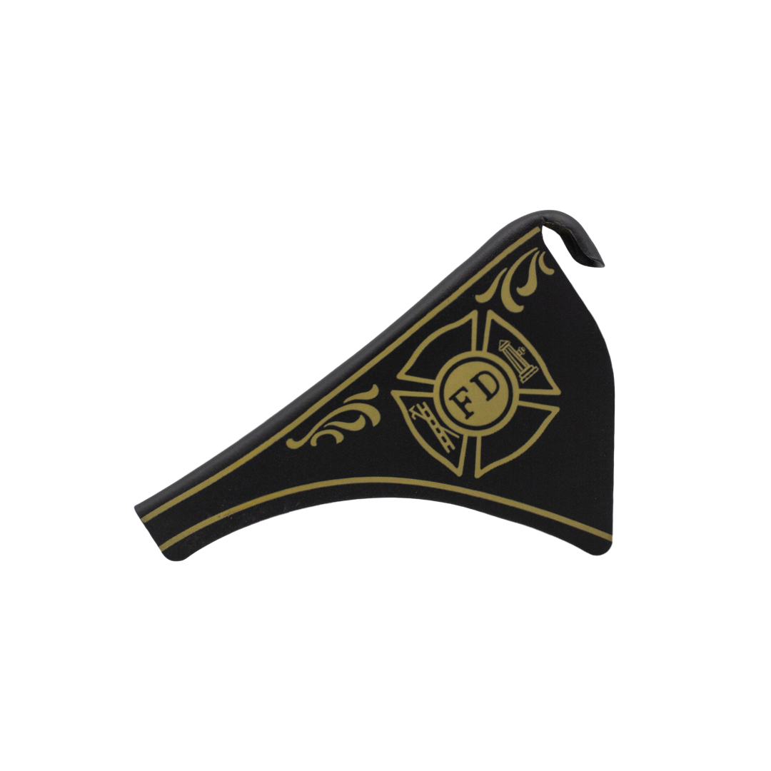 Blacked Out Brass Front Holder – RagTop Fire