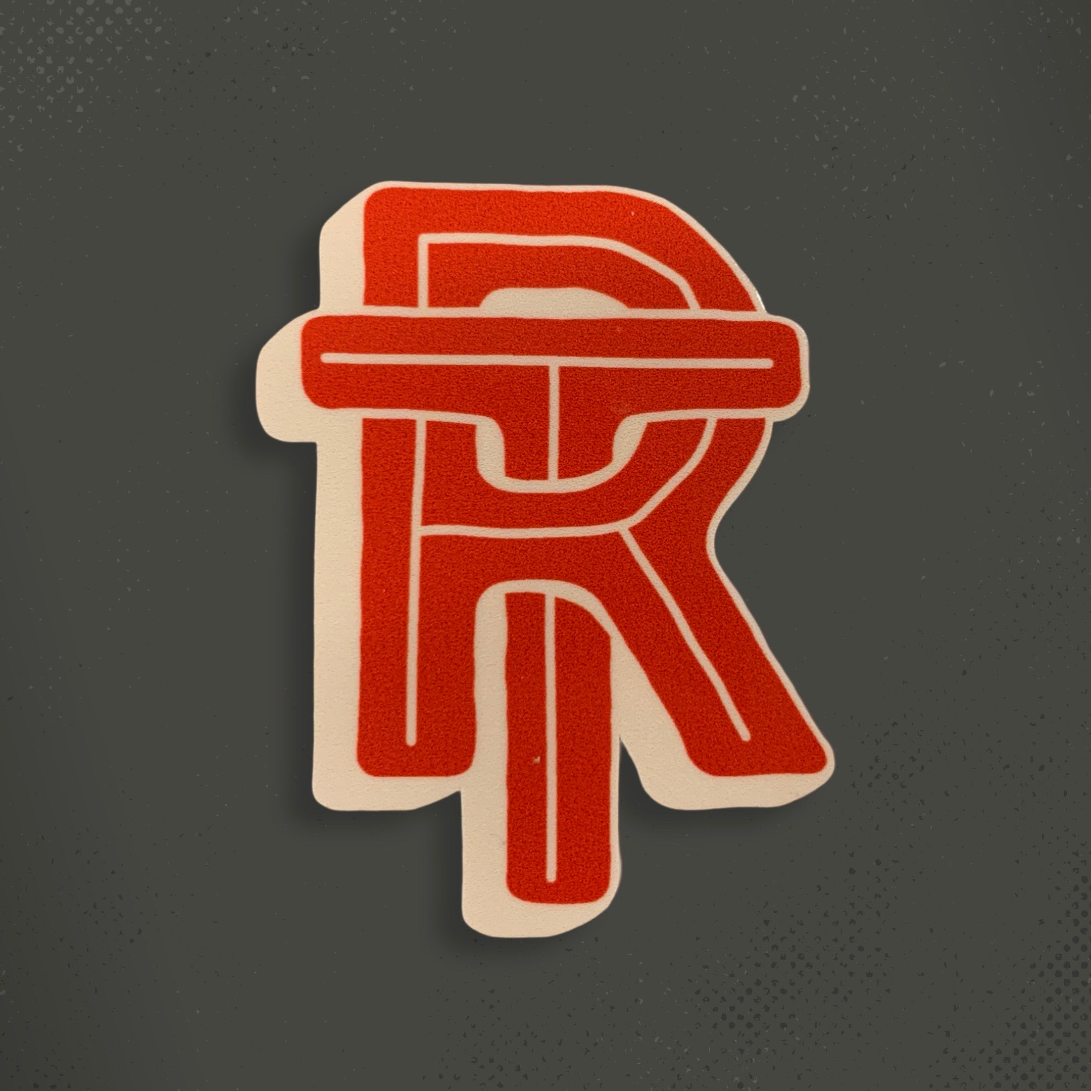 Vintage Letterstack Decal – RagTop Fire