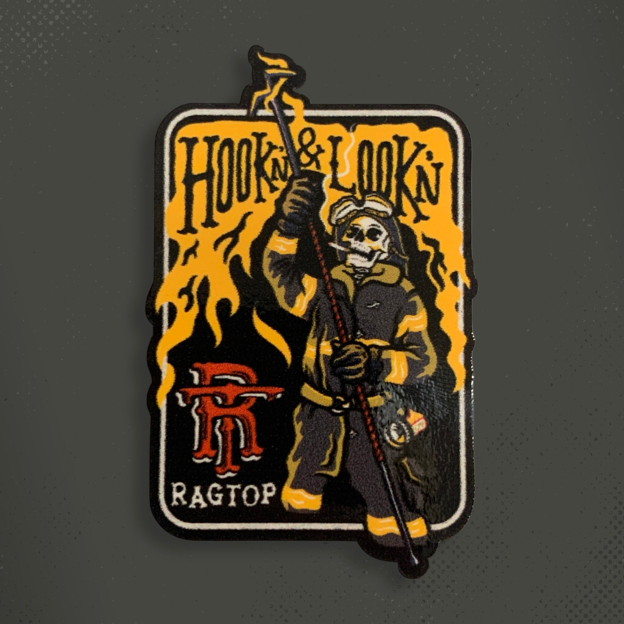 Hook'n & Look'n Decal – RagTop Fire