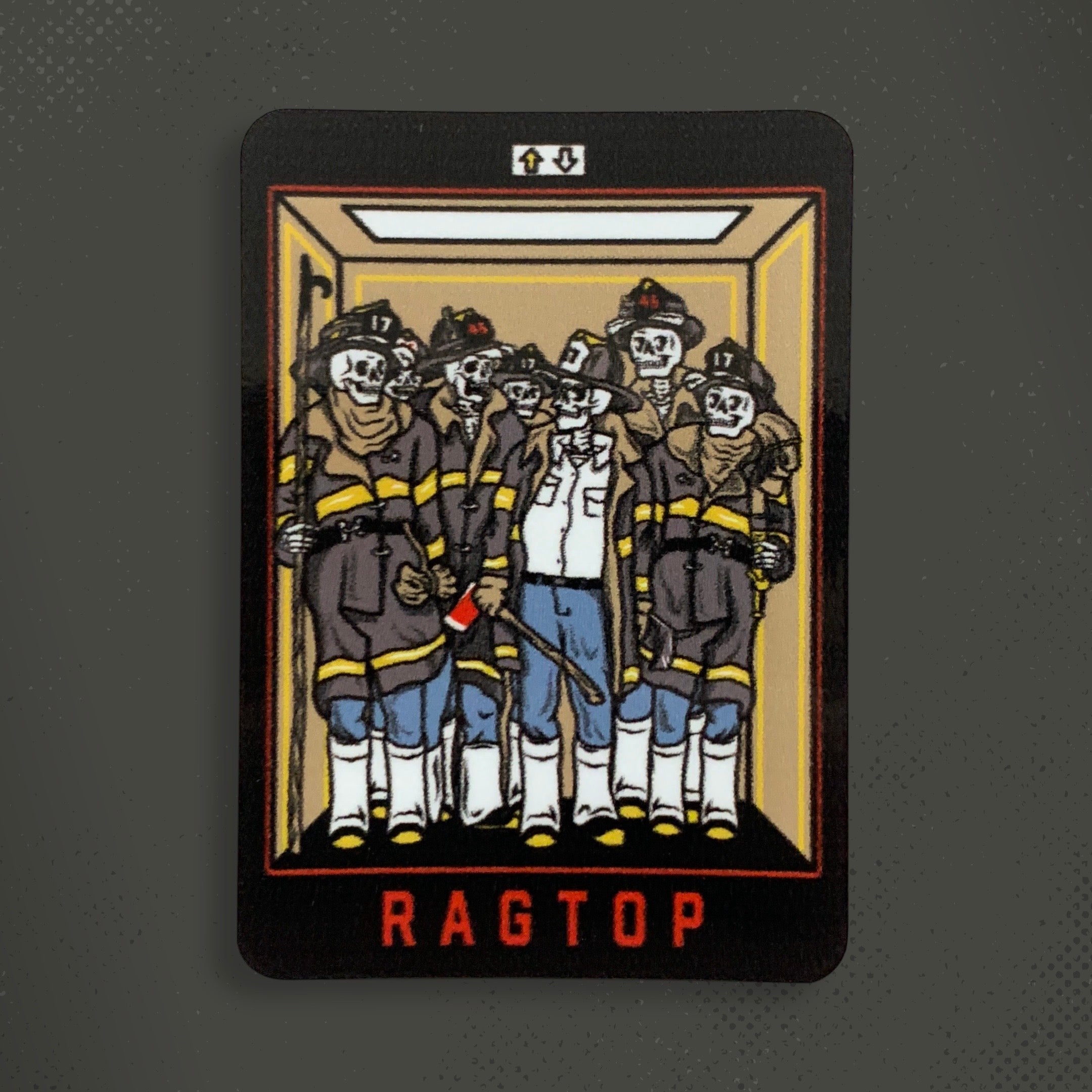 High-Rise Gig Decal – RagTop Fire