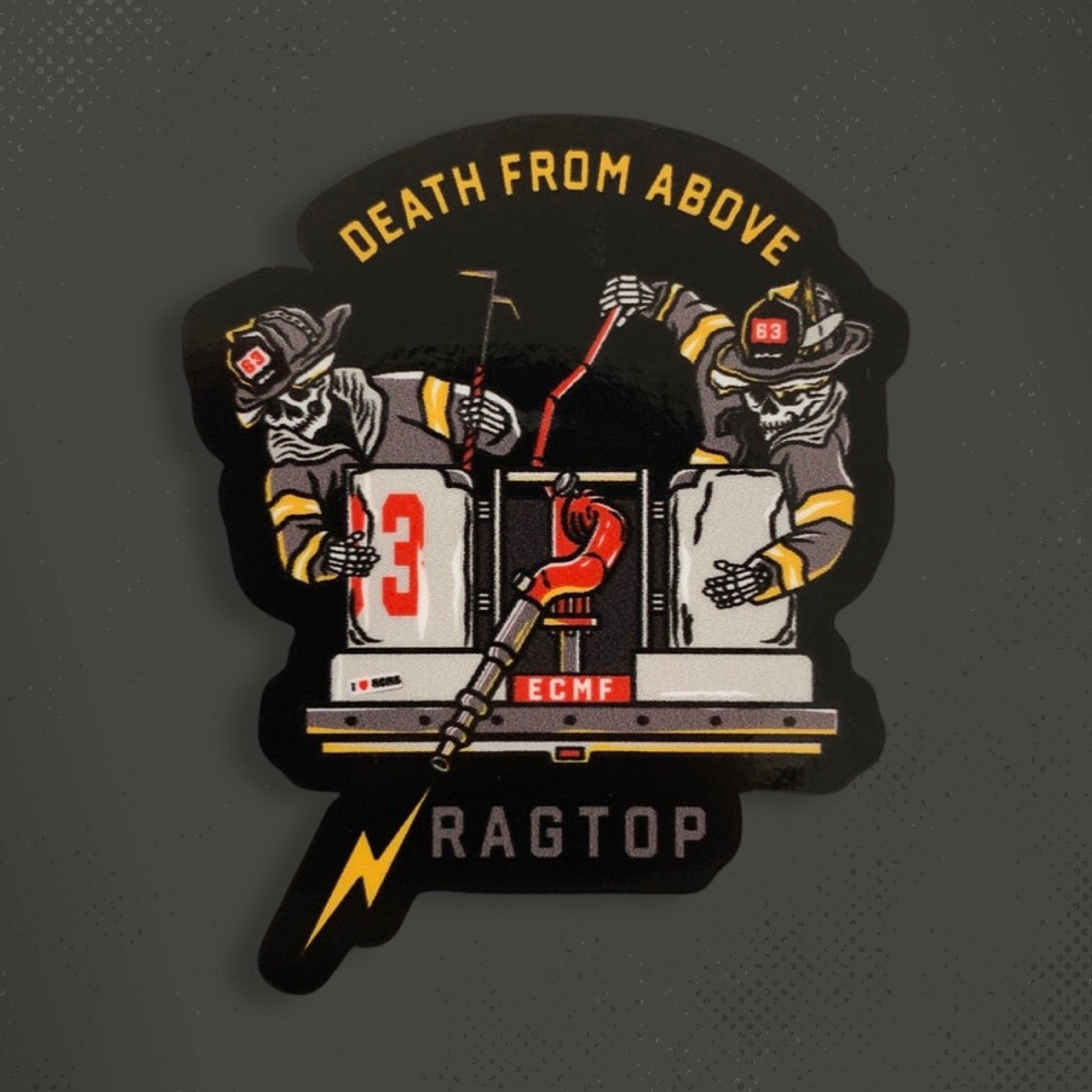 Death from Above Decal – RagTop Fire