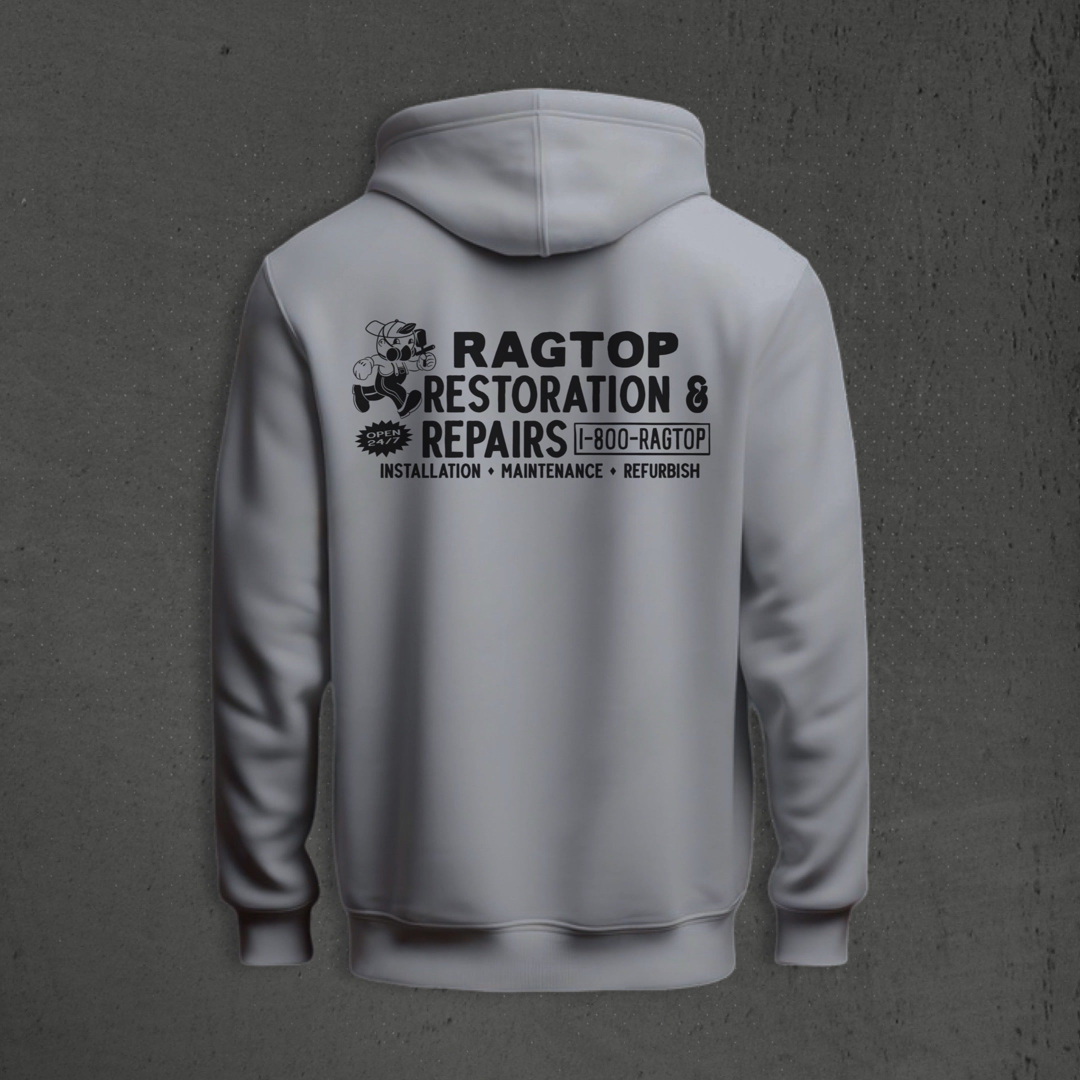 1-800-RAGTOP Hoodie – RagTop Fire