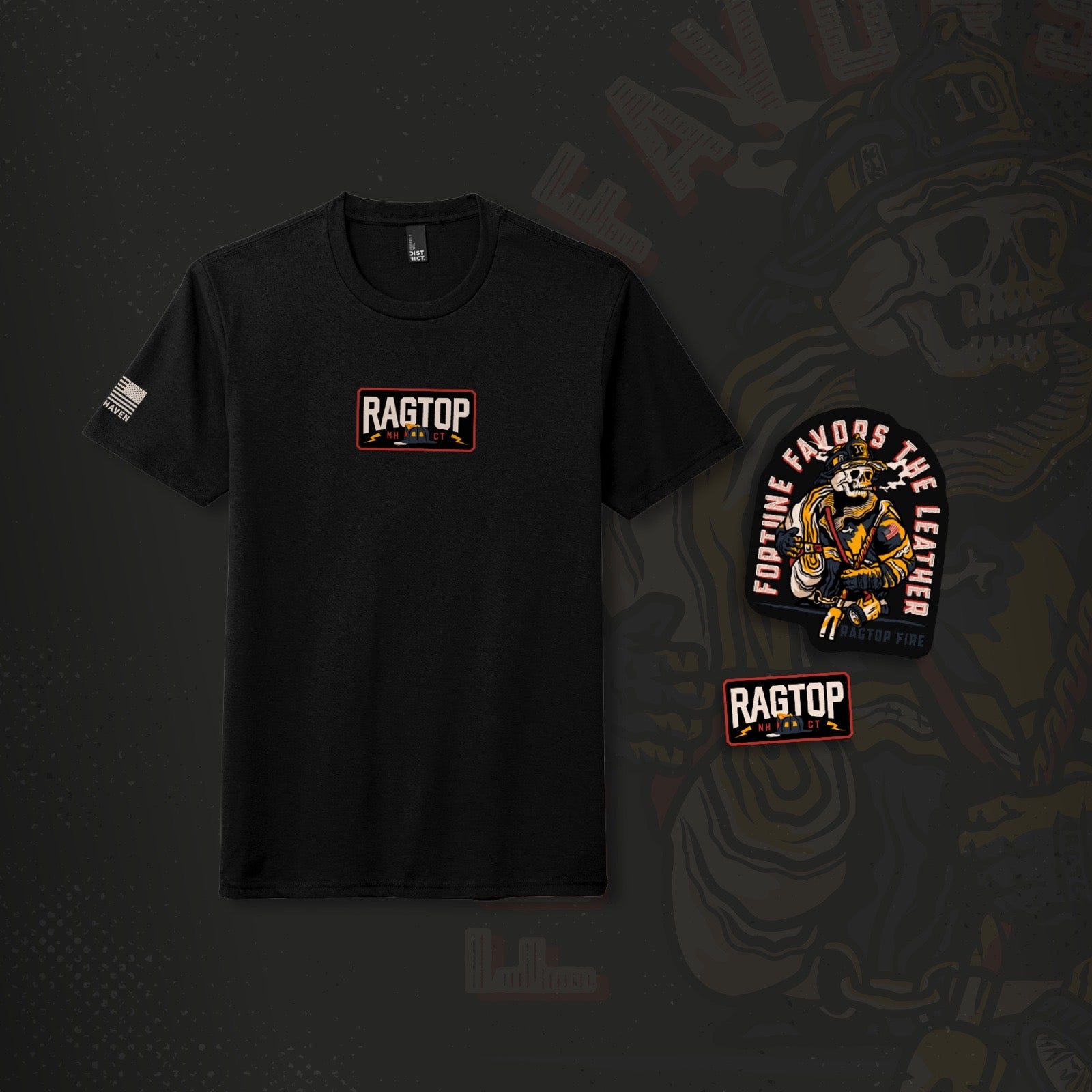 Shirt Club + Stickers – RagTop Fire