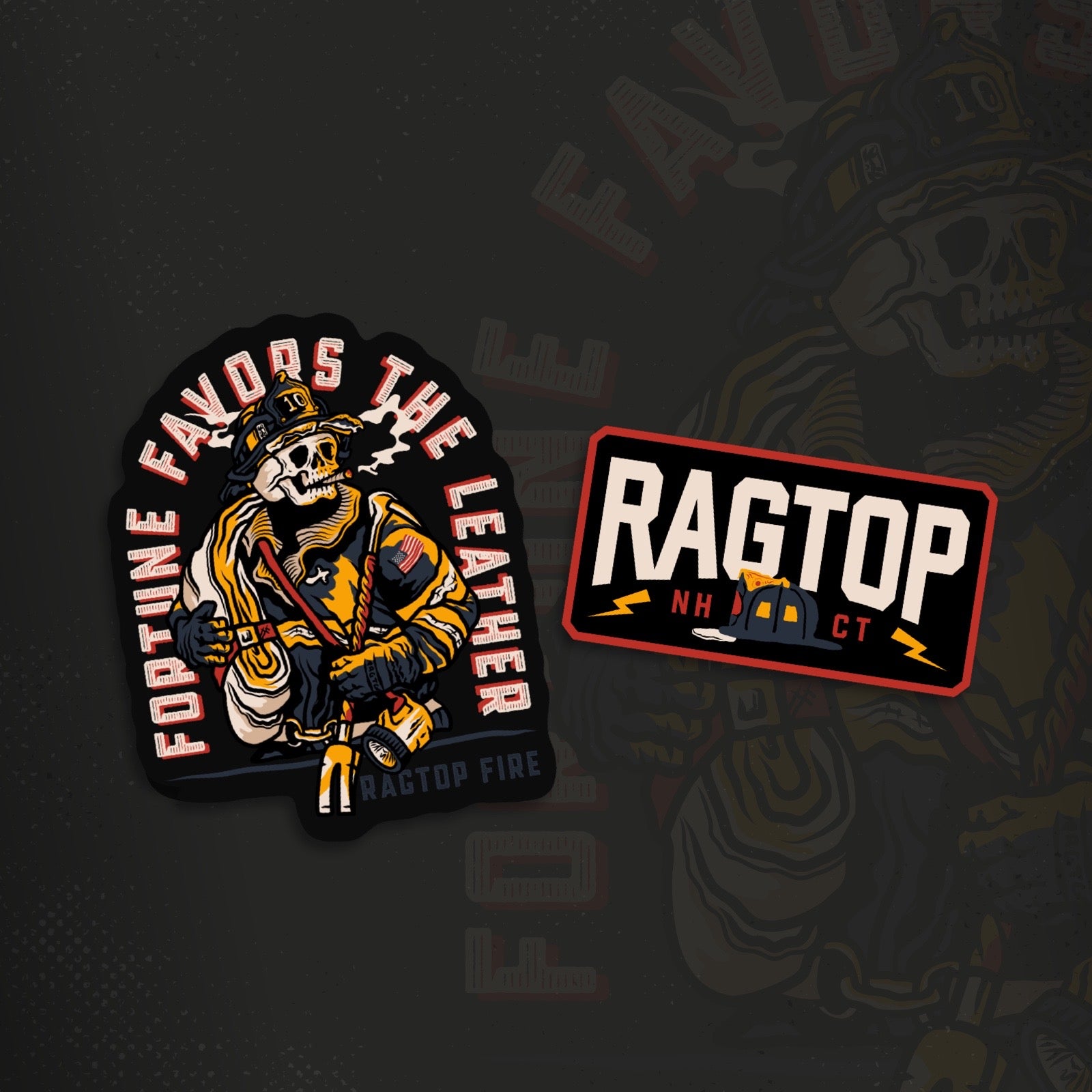 Sticker Club – RagTop Fire