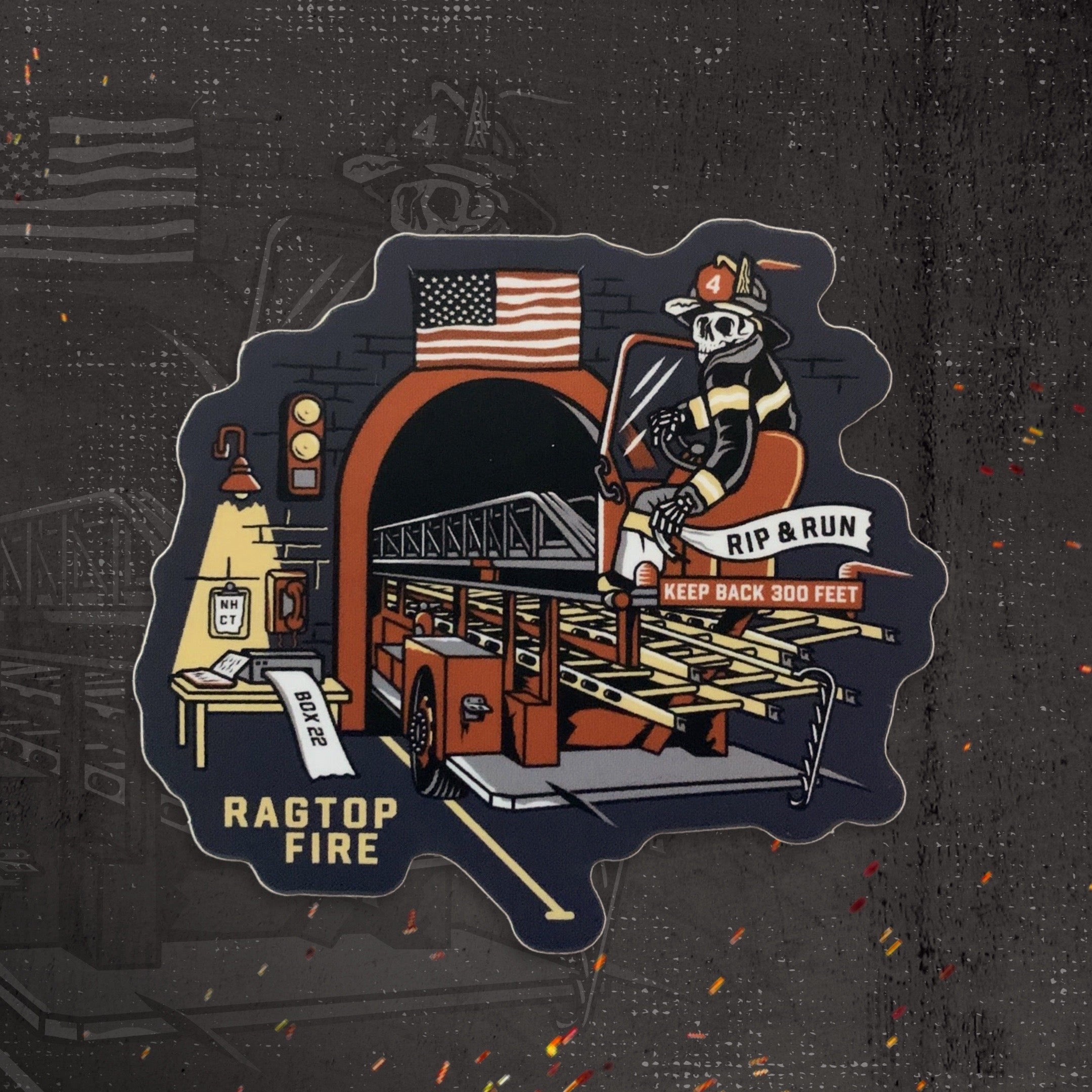 Rip & Run Decal – RagTop Fire