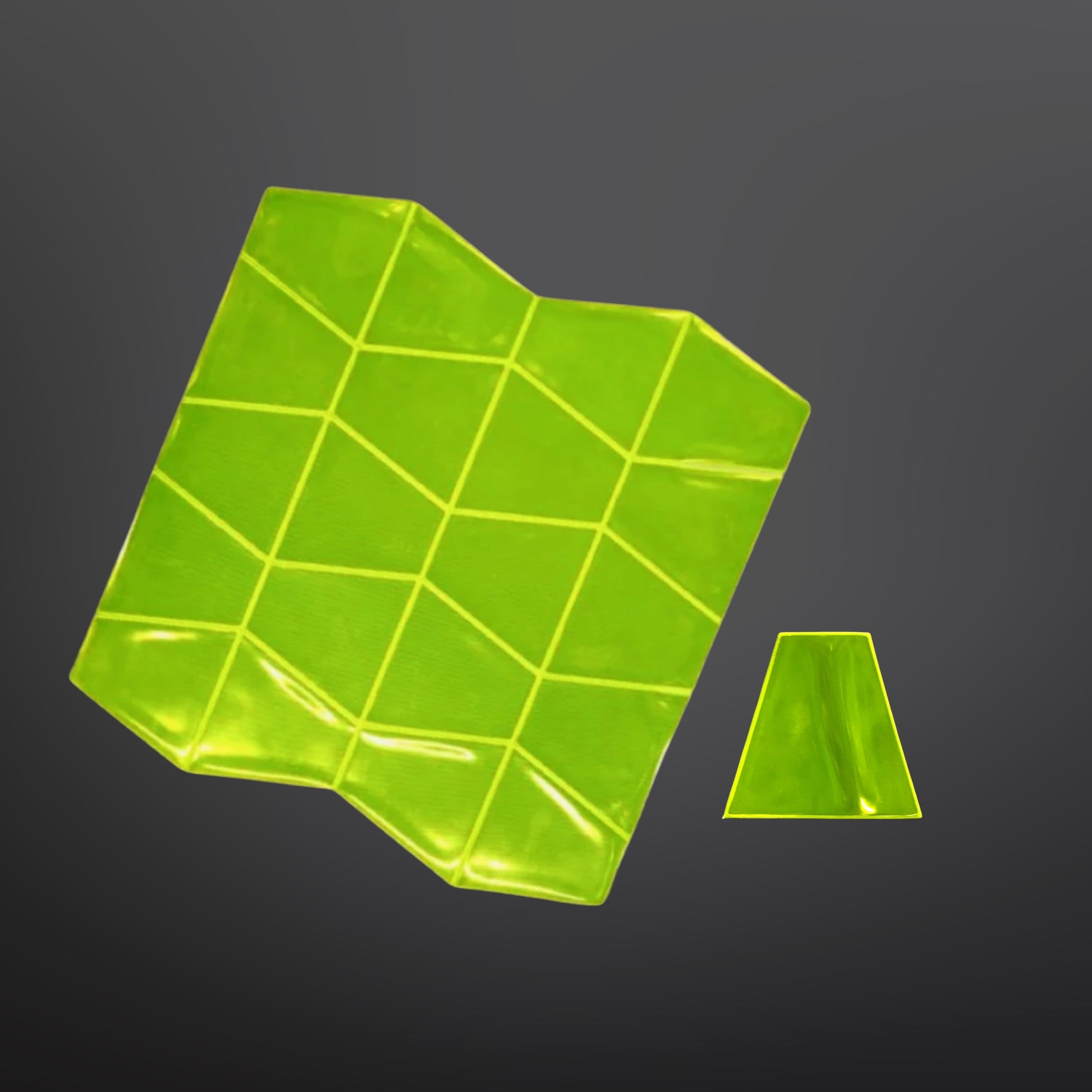 Classic / Retro Reflexite Tetrahedron – RagTop Fire