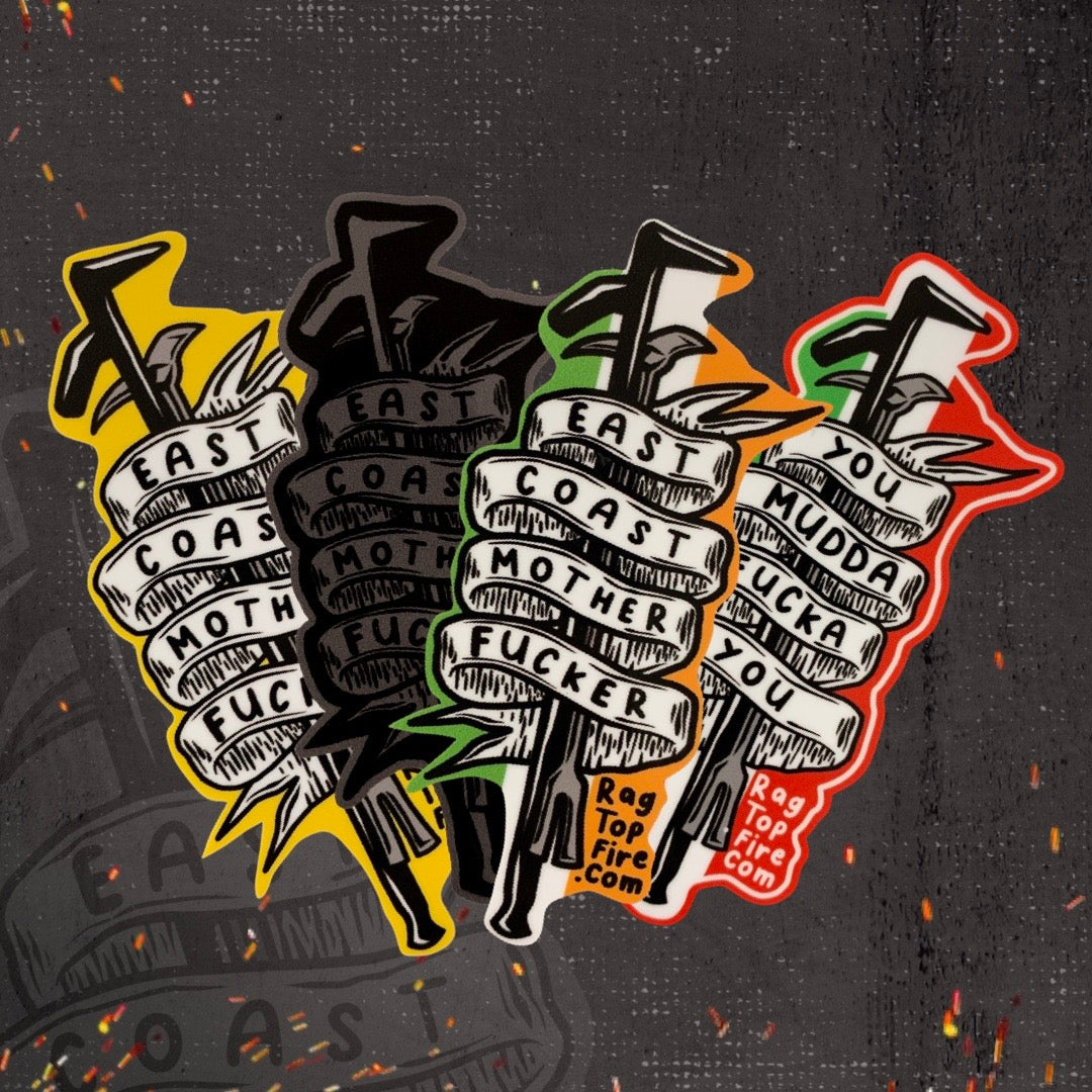 East Coast Decal – RagTop Fire