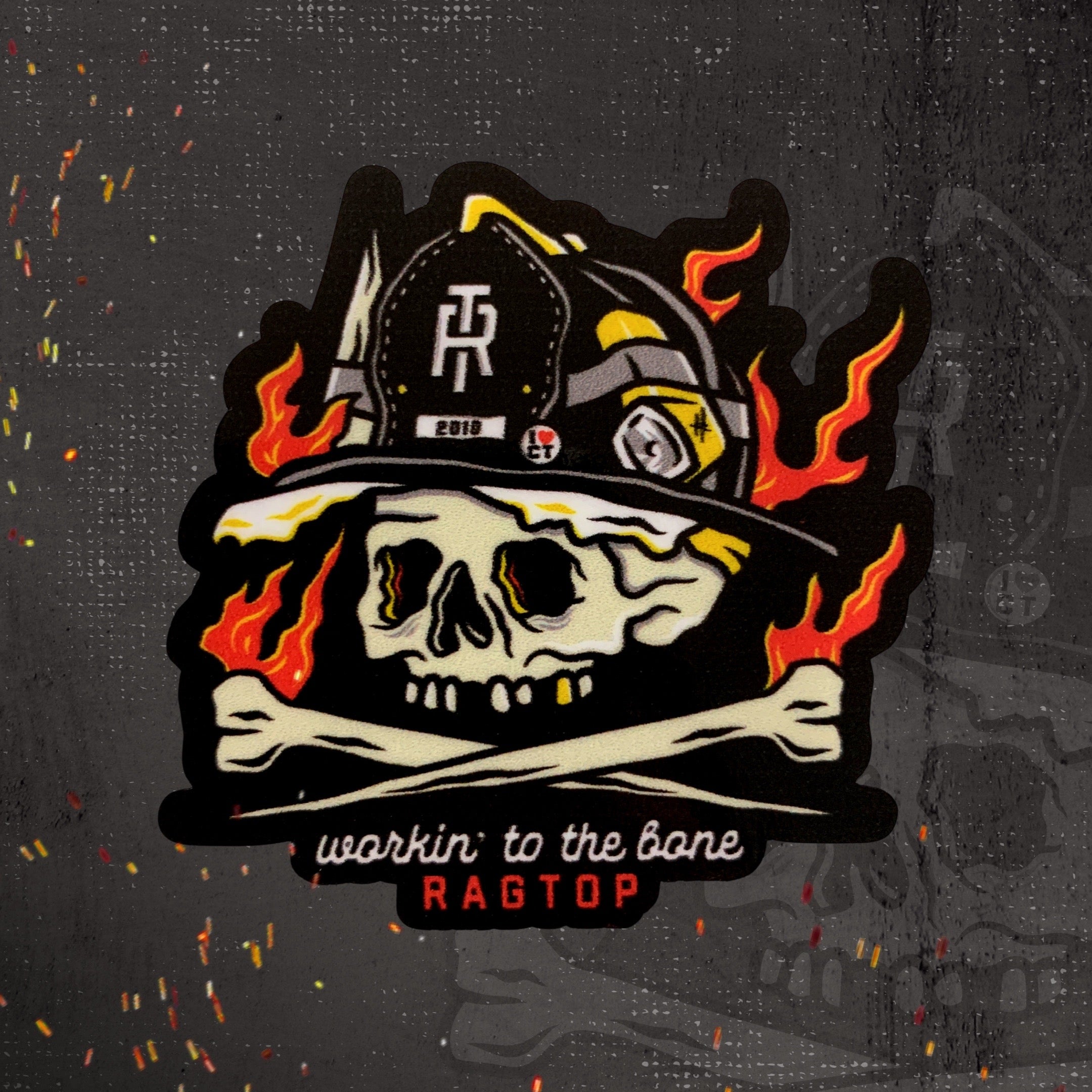 Workin' To The Bone Decal – RagTop Fire