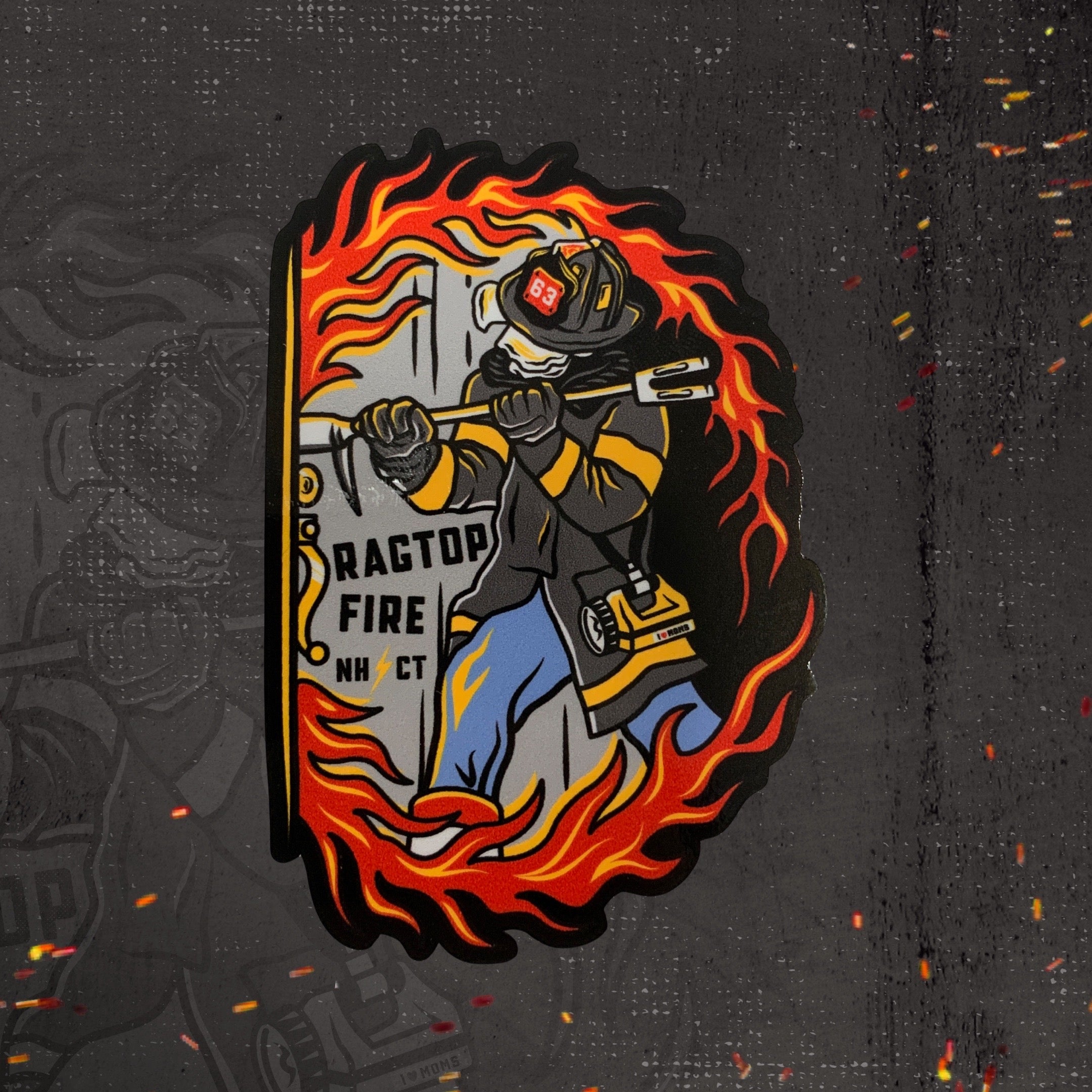 Your Neighborhood Locksmith Decal – RagTop Fire