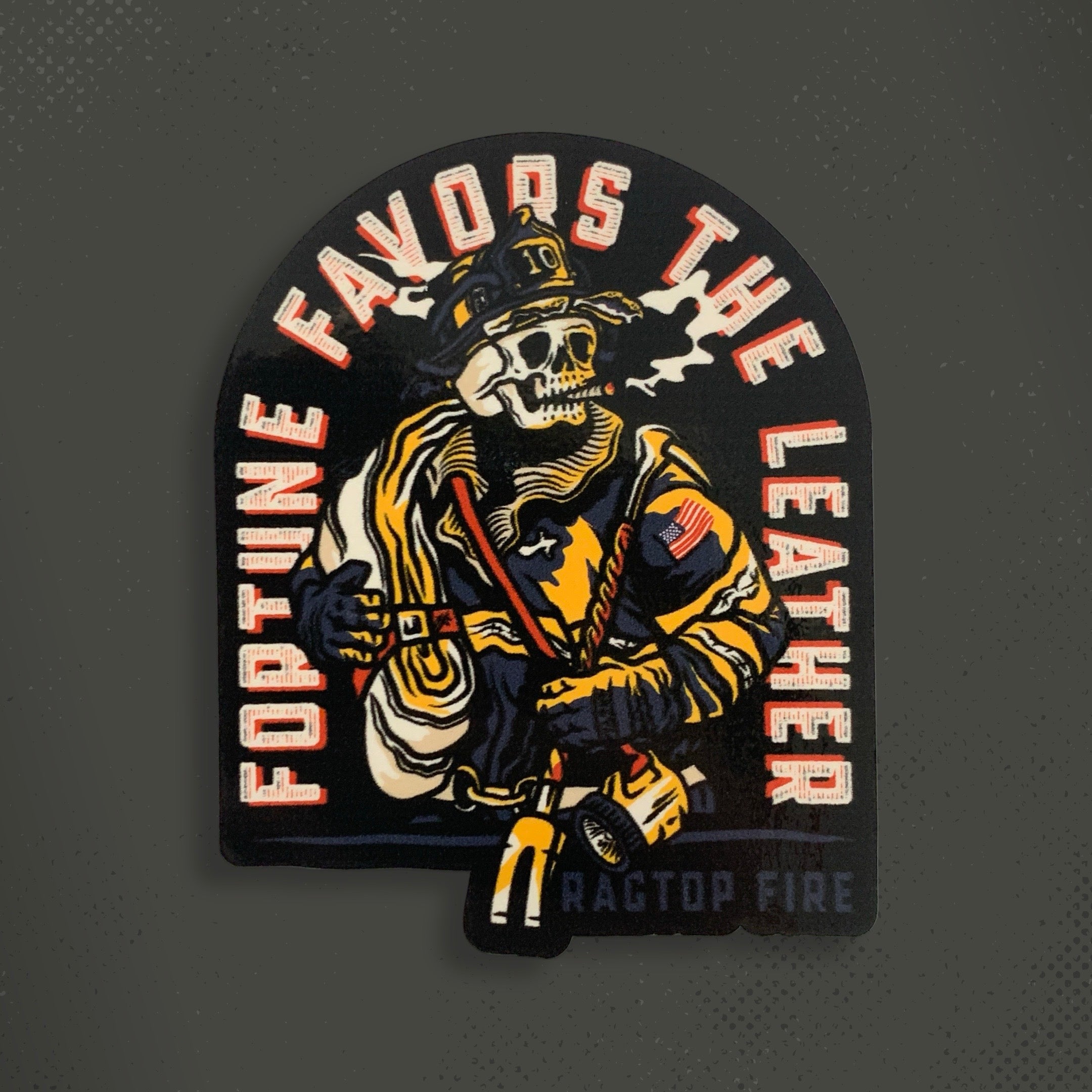 Fortune Favors V1 Decal – RagTop Fire