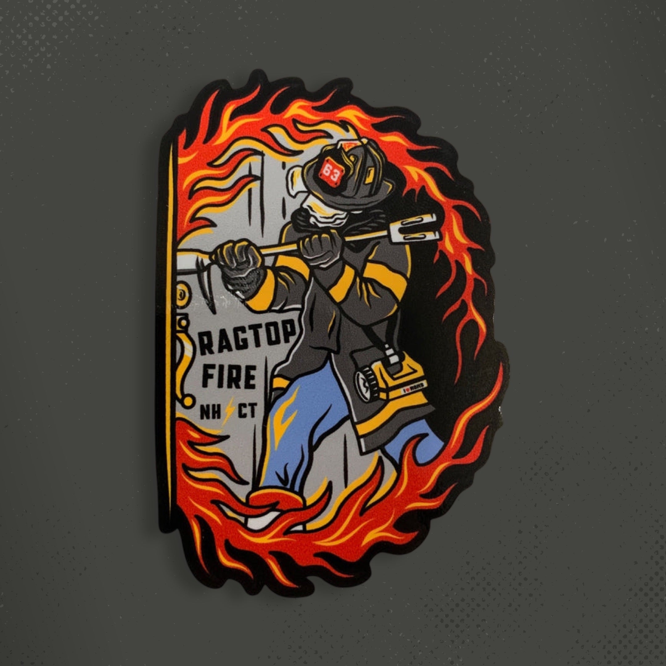 Your Neighborhood Locksmith Decal – RagTop Fire