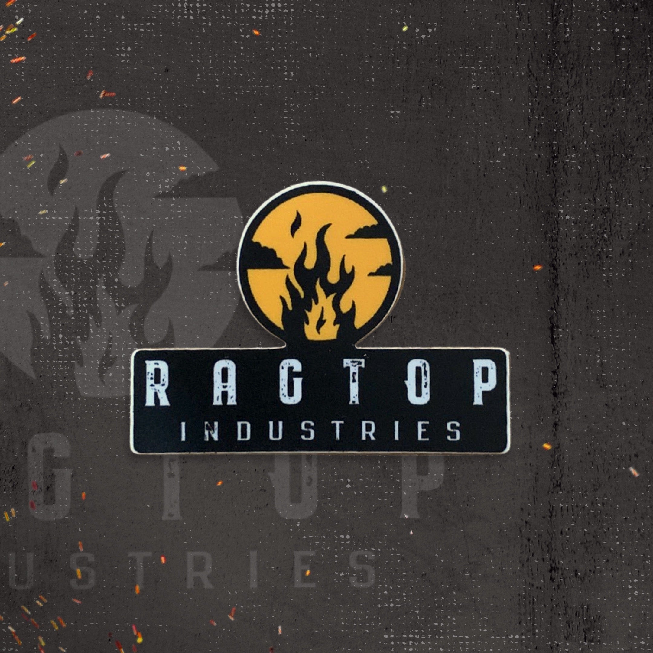 At Night Title Decal – RagTop Fire